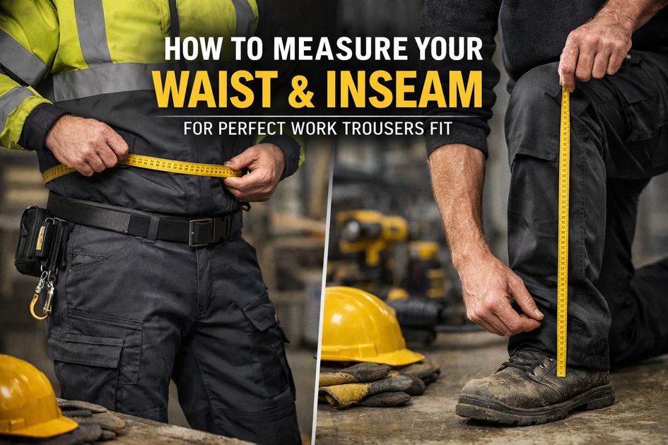 How to Measure Waist & Inseam for Work Trousers | UK Fit Guide ...