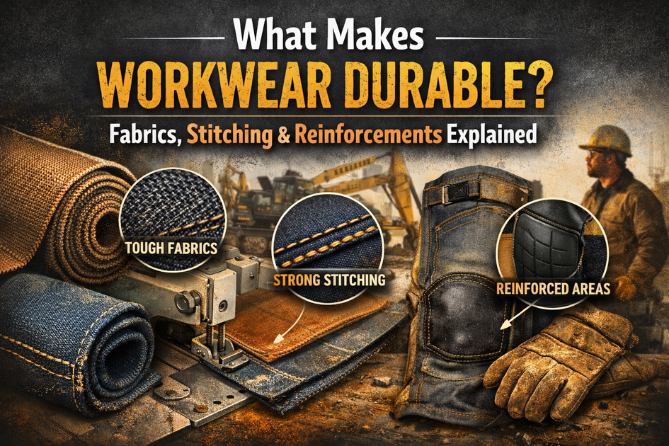 What Makes Workwear Durable? Fabrics & Stitching Guide – Aviator London
